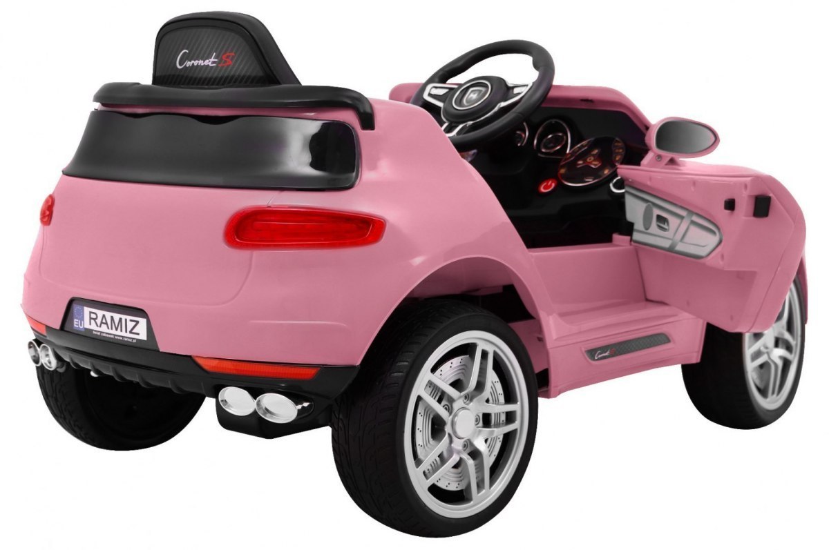 "Porshe" Style Pink Electric Car Turbo-S - Kids Toys Malta - Electric ...