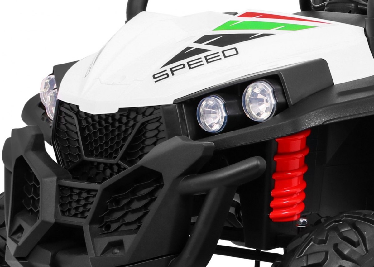 2 seater Grand Buggy WHITE 4x4 2x12V - Kids Toys Malta - Electric ride ...